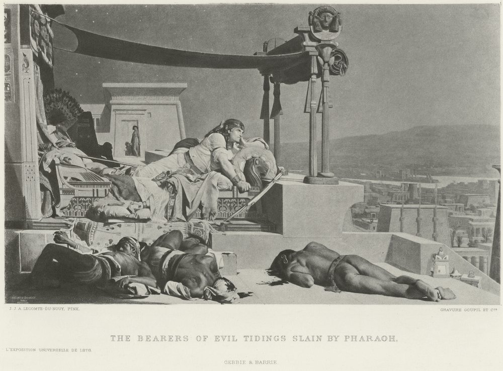 The Bearers of the Evil Tidings Slain by Pharaoh